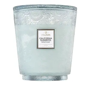 Voluspa California Summers 5 Wick Hearth Candle, 123 Oz. No Color