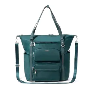 BAGGALLINI Nolita Convertible Backpack - Emerald Twill