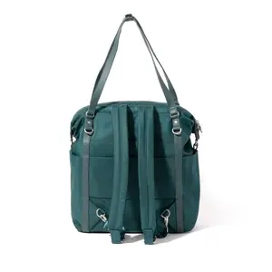 BAGGALLINI Nolita Convertible Backpack - Emerald Twill