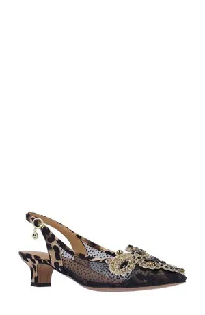 J. Reneé Strovanni Slingback Pumps