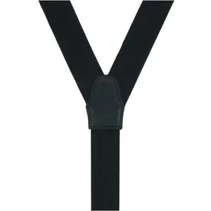 Trafalgar Monte Bello Interlocked Silk Suspenders - Black
