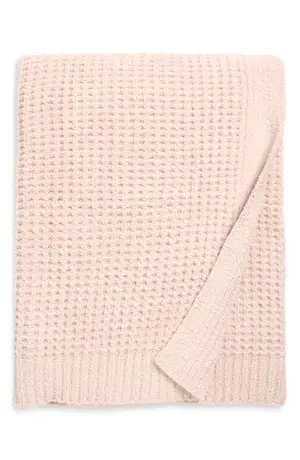 Barefoot Dreams Cozychic® Waffle Knit Throw - Chai