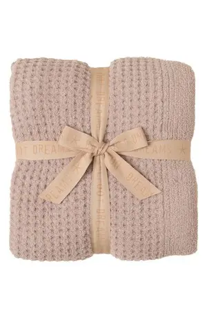 Barefoot Dreams Cozychic® Waffle Knit Throw - Willow