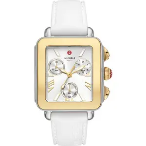 Michele Deco Sport Chronograph Watch - Two Tone