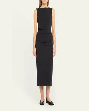 Veronica Beard Charissa Knit Midi Dress