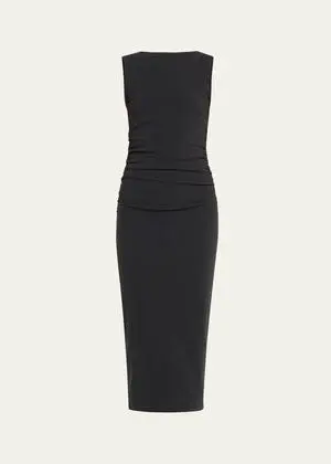 Veronica Beard Charissa Knit Midi Dress