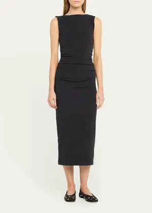 Veronica Beard Charissa Knit Midi Dress
