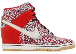 Nike Dunk Sky Hi Sneakers - Sport Red/sail