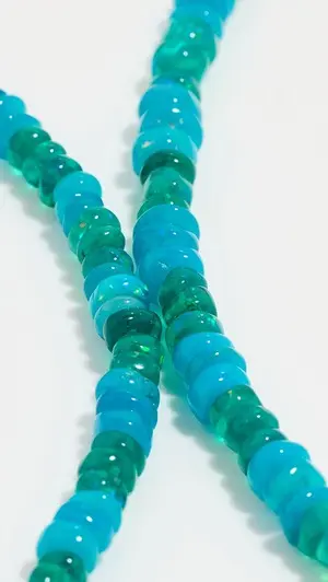 Jia Jia 14k Mini Stripe Opal Necklace
