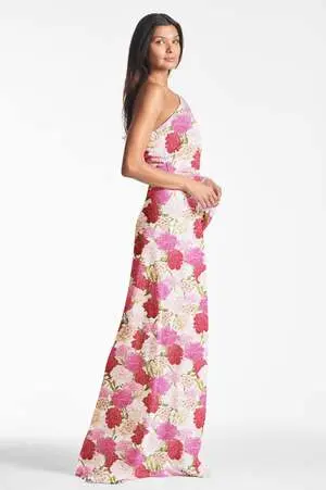 Sachin & Babi Keely One-shoulder Gown - Campo Di Fiore