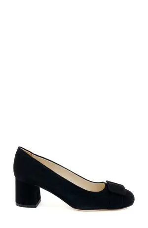 AMALFI BY RANGONI Baccio Pump - Black Cashmere