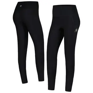 KADYLUXE Colorado Buffaloes 7/8 Mixed Media Pocket Ileggings - Black