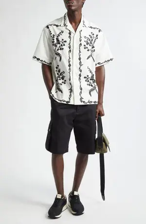 Jacquemus Le Cargo Bermuda Shorts - Black