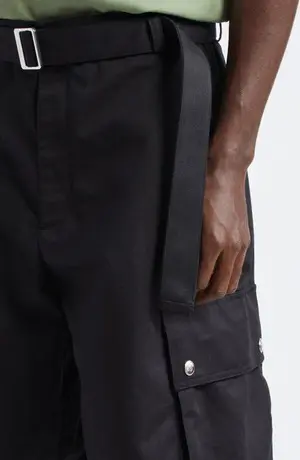 Jacquemus Le Cargo Bermuda Shorts - Black