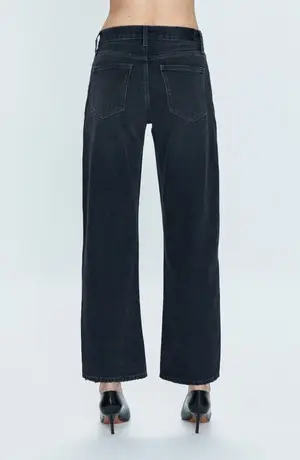 PISTOLA Lexi High-waist Straight-leg Ankle Jeans