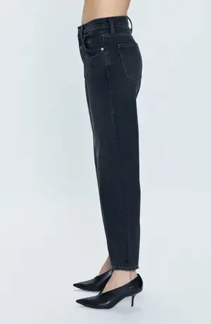 PISTOLA Lexi High-waist Straight-leg Ankle Jeans