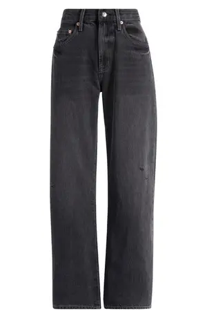 PISTOLA Lexi High-waist Straight-leg Ankle Jeans