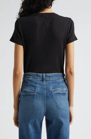 ATM Anthony Thomas Melillo Rib Cotton T-shirt