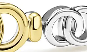 Lagos Signature Caviar Diamond Link Bracelet