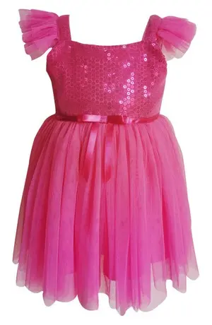 POPATU Sequin & Tulle Party Dress