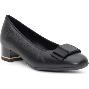 ARA Garnet Leather Pumps - Black