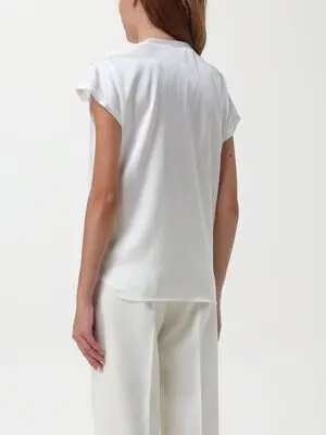 Pinko Short Sleeve Top - White
