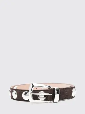 Khaite Studded Belt - Coffee
