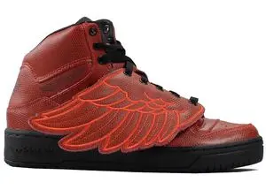 Adidas Js Wings Bball High-top Sneakers - Red