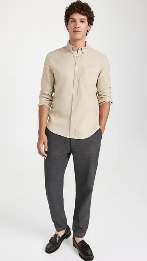 Taylor Stitch Apres Pants - Charcoal Sashiko