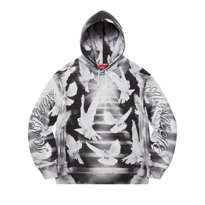 Supreme Doves Hooded Sweatshirt - Black