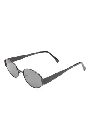 Bp. 54mm Round Frame Sunglasses - Black