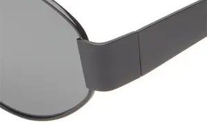 Bp. 54mm Round Frame Sunglasses - Black