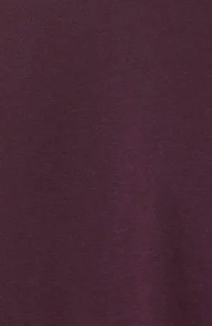 THREADS 4 THOUGHT V-neck Slub T-shirt - Ultra Maroon