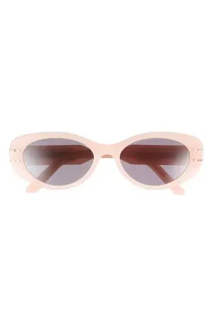 Dior B8u Butterfly Sunglasses - Shiny Pink /smoke