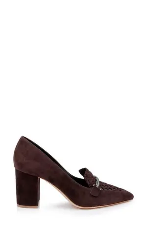 L'Agence Eleonore Pumps - Chocolate Suede