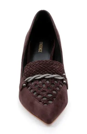 L'Agence Eleonore Pumps - Chocolate Suede