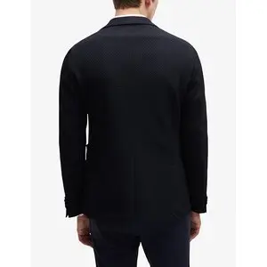BOSS Slim-fit Single-breasted Stretch Wool-blend Blazer