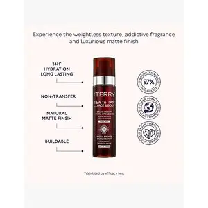 By Terry Tea To Tan Face And Body Matt Finish Tan Spray