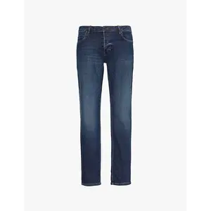 Neuw Lou Slim Sunday Straight-leg Jeans - Mid Blue