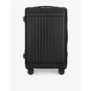CARL FRIEDRIK The Carry-on X Polycarbonate Suitcase 55cm - Black / Black