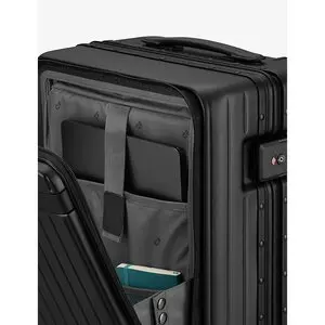 CARL FRIEDRIK The Carry-on X Polycarbonate Suitcase 55cm - Black / Black