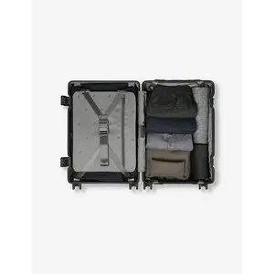 CARL FRIEDRIK The Carry-on X Polycarbonate Suitcase 55cm - Black / Black