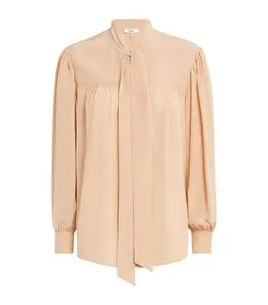 Chloé Silk Pussybow Blouse