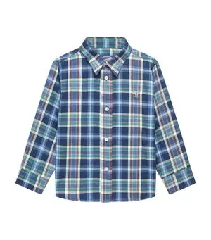 Trotters Cotton Check Oliver Shirt