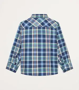 Trotters Cotton Check Oliver Shirt