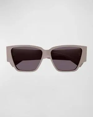 Bottega Veneta Butterfly Sunglasses - Pink