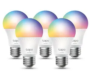 TP-LINK Tapo Tl135e Smart Wifi Multicolor Light Bulb 5-pack - One-color