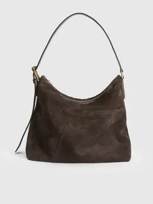 ATP ATELIER Bassano Suede/leather Tote Bag