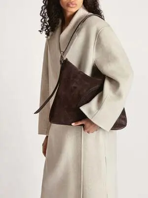 ATP ATELIER Bassano Suede/leather Tote Bag