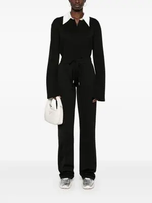 Coperni Seam-detail Track Pants - Black